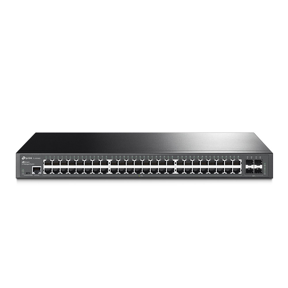 tp-link TL-SG3452 JetStream 48-Port Gigabit L2 Managed Switch with 4 ...