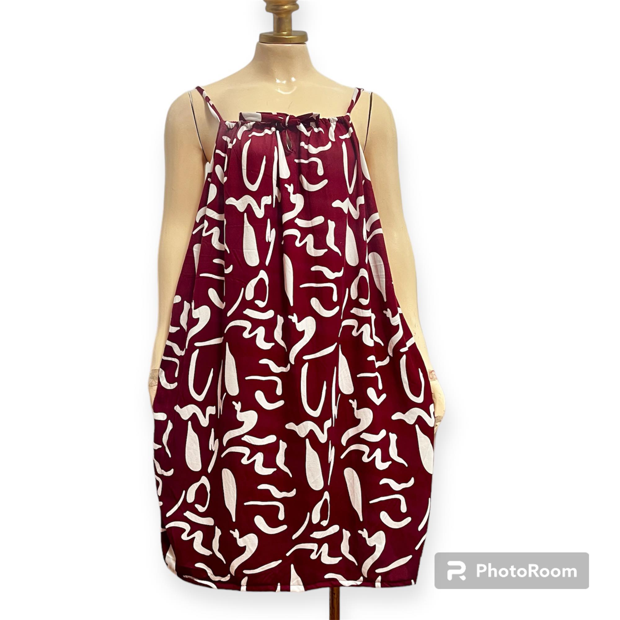 Plussize sleeveless Duster Pambahay / Plus size spagetti Daster ...