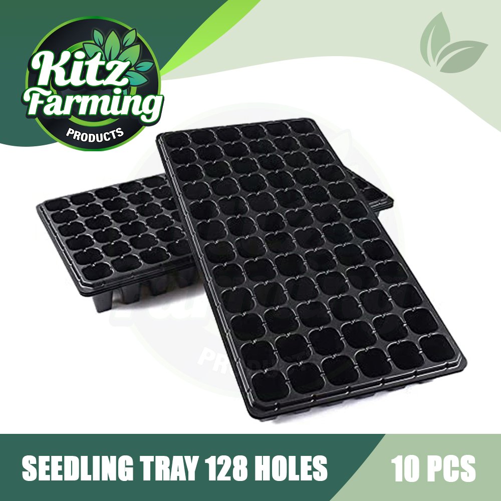 Seedling Tray 128 Holes (Set of 10) by Kitz Farming Products | Lazada PH