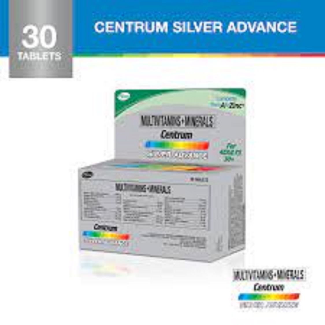 Centrum Silver Advance Multivitamins 30 tablets | Lazada PH
