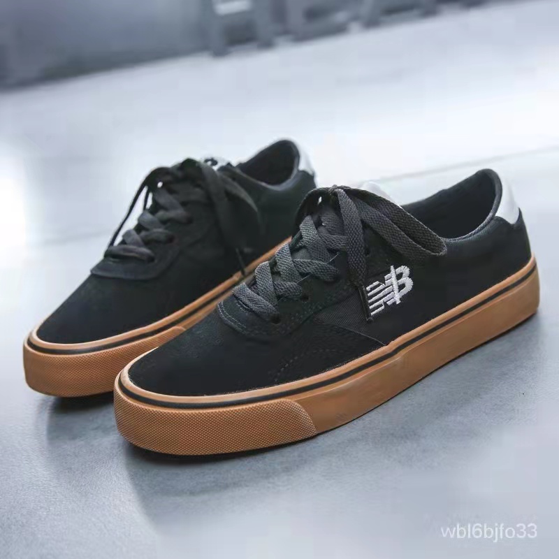 NB Shoes Classic Slip-on Sneakers Men's Skateboard Shoes Canvas | Lazada PH