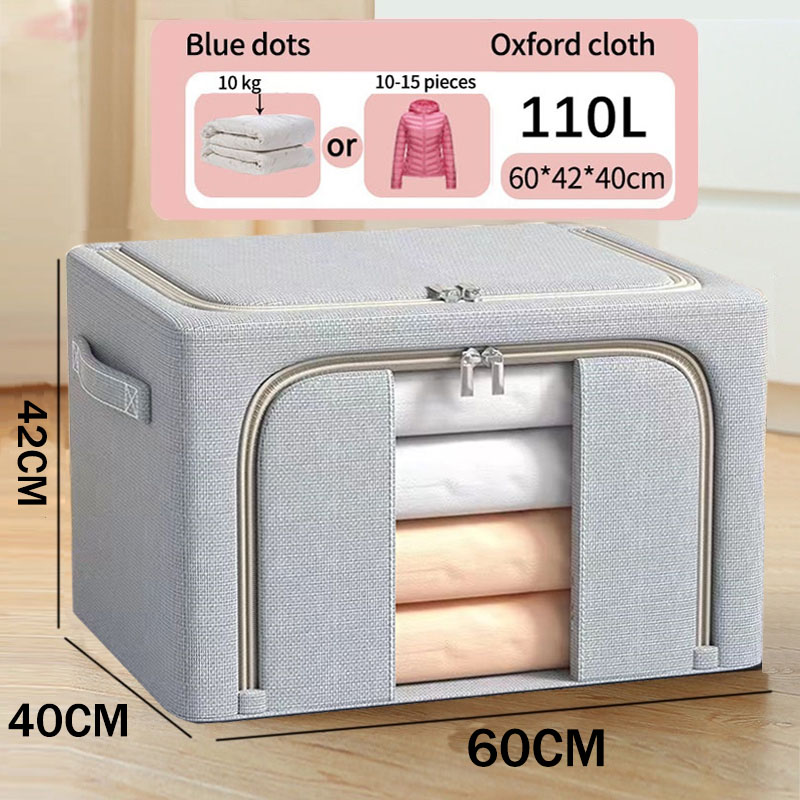 【2PCS】NEARER Large Storage Box Organizer Storage Box Durabox Box ...