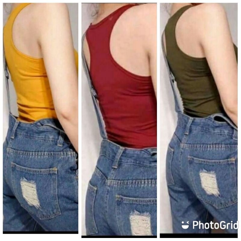 Racer Back Sando | XS to Medium | Cotton Spandex 1pcs | Lazada PH