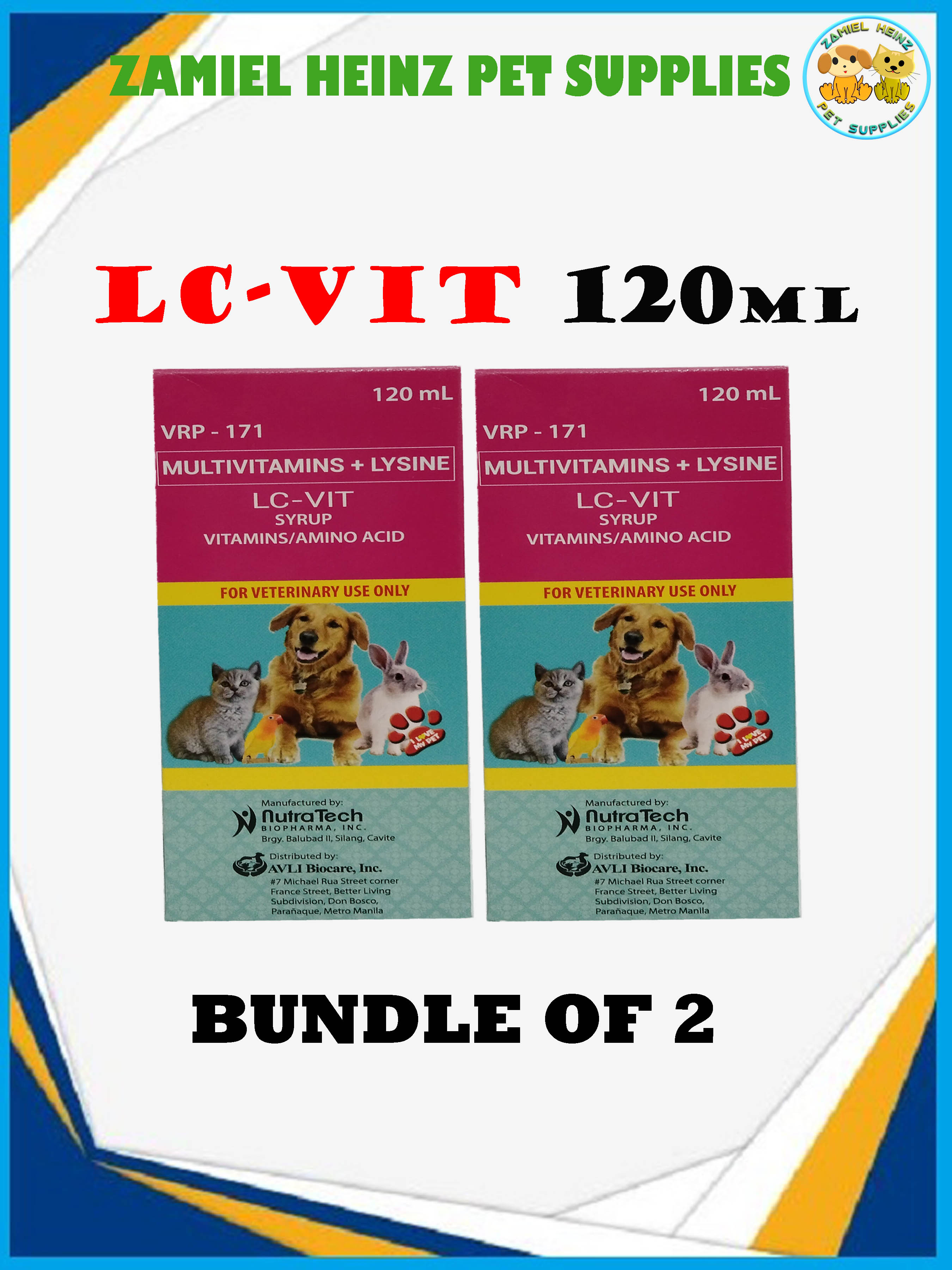 LC-Vit Syrup 120ml (VITAMINS/AMINO ACID) (BUNDLE OF 2pcs) | Lazada PH