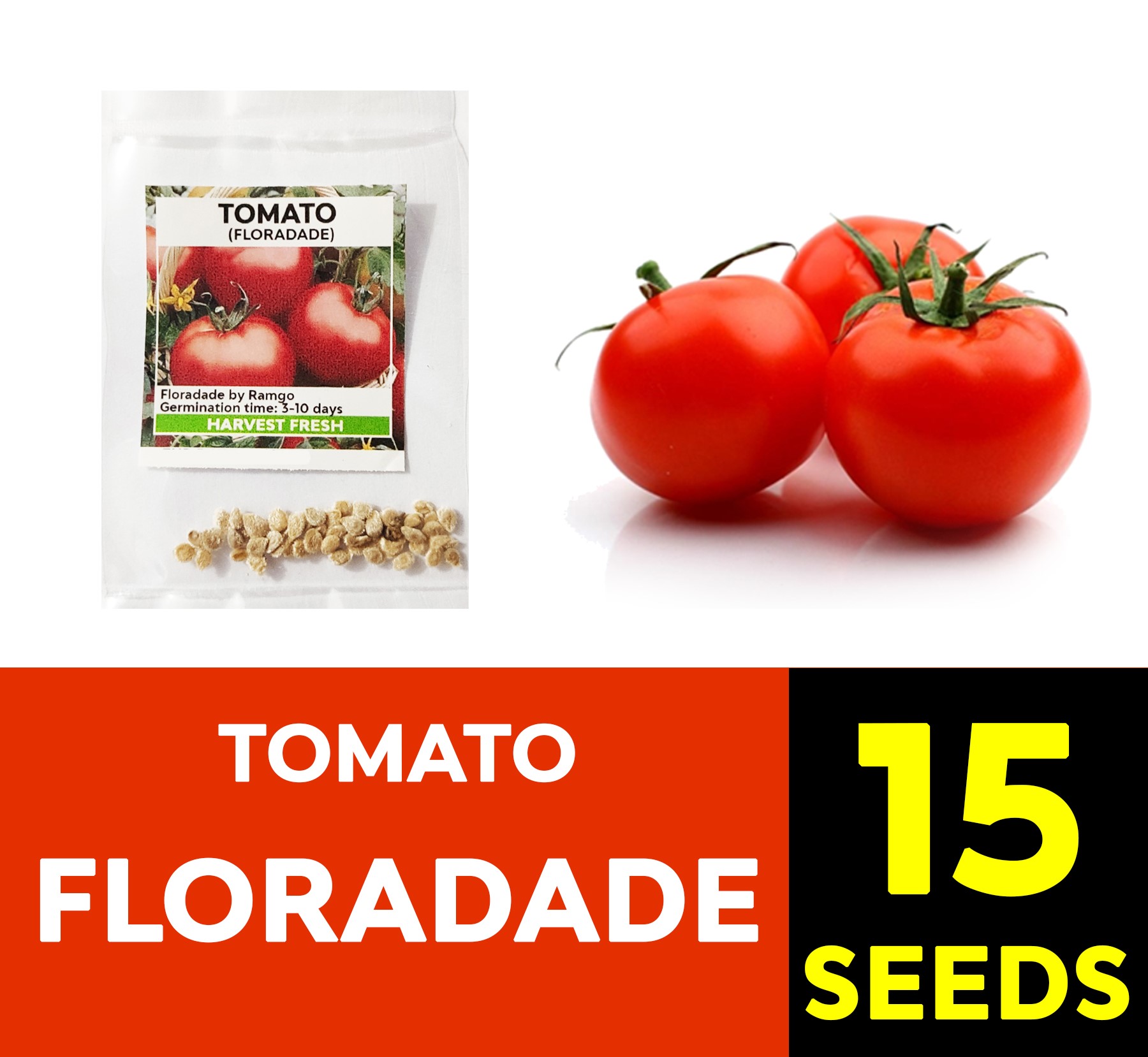 Tomato Seeds - Cherry Athena Roma Champ KingKong Pink Diamond Floradade ...