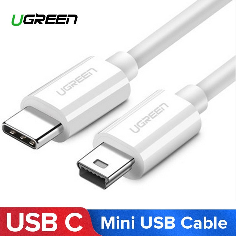 Ugreen 1.5M 2A Type-C To Micro USB Data Cable Type-C To Mini USB Cable ...