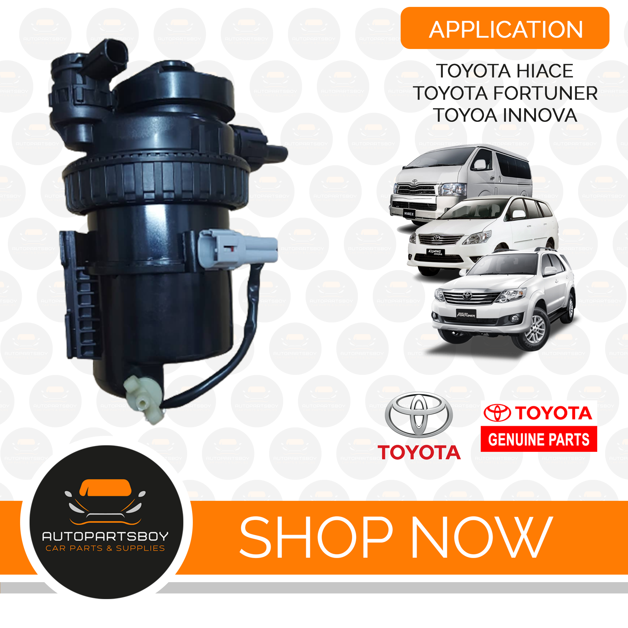 TOYOTA GENUINE PARTS FUEL FILTER ASSEMBLY FOR TOYOTA HI ACE | TOYOTA ...