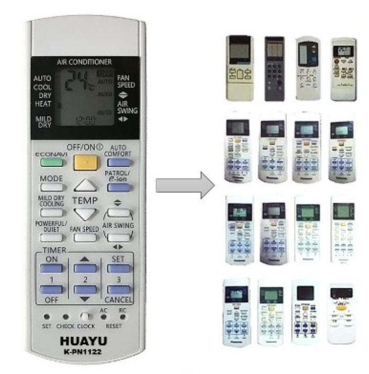 Panasonic Aircon Remote K-PN1122 Panasonic Remote (Patrol Eion Function ...