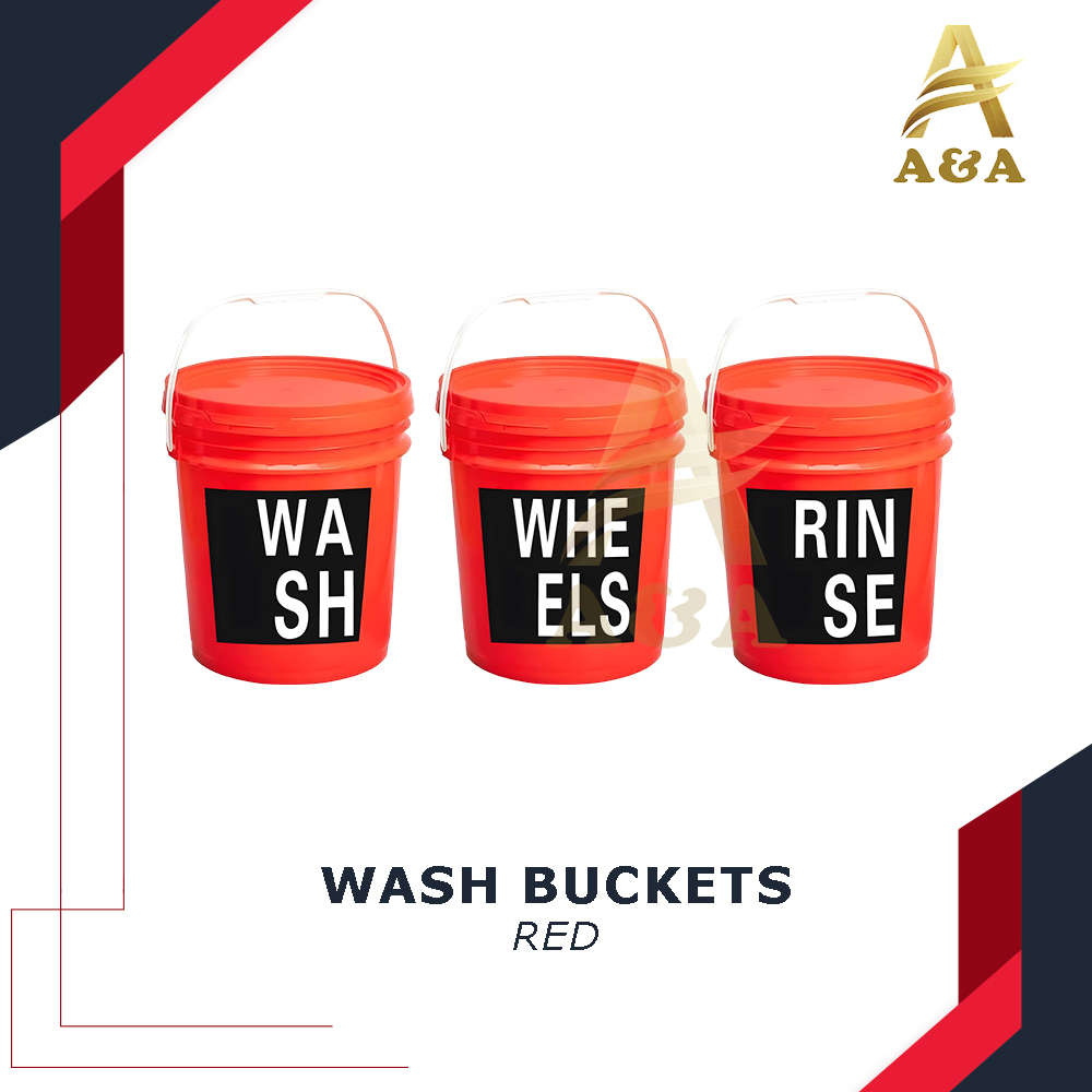 Detailing bucket car wash buckets with dirt trap 26cm | Lazada PH