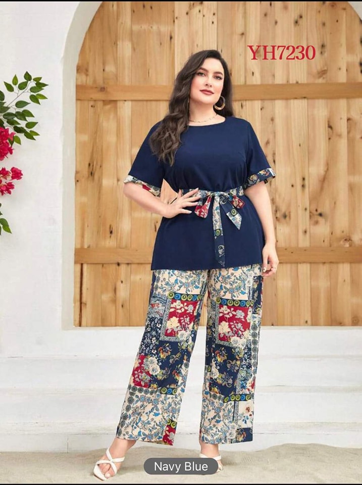 PLUS SIZE FORMAL FLORAL PRINT TERNO CLOTHING SET TERNO SET | Lazada PH