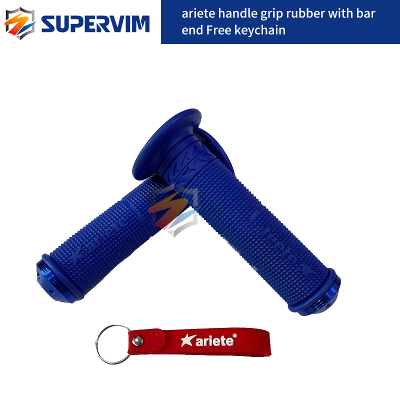 Supervim Motorcycle Ariete Handle Grip With Bar End Universal And Free ...