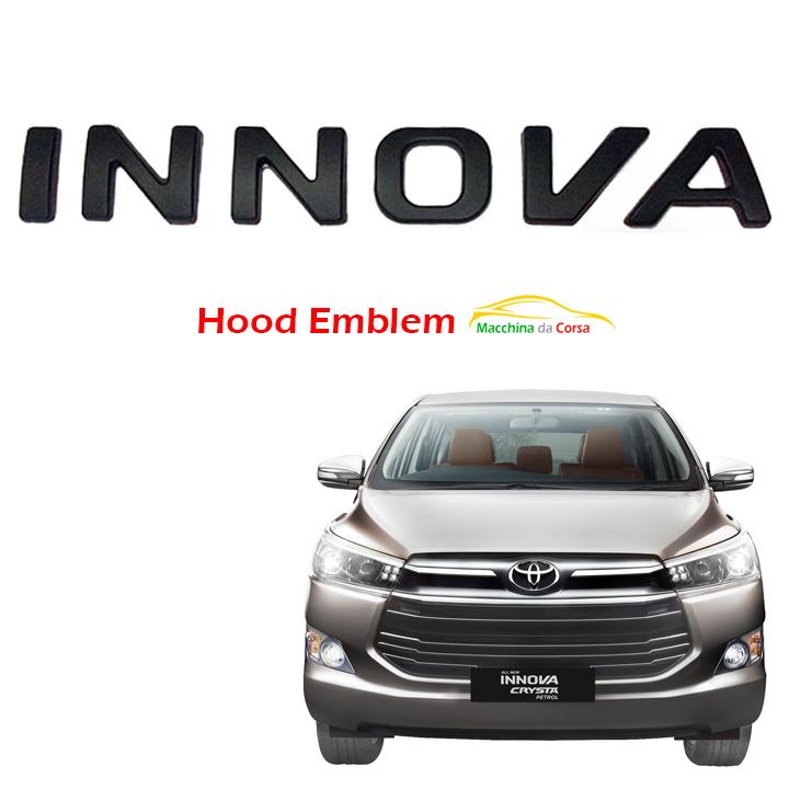 Toyota Innova Hood Emblem (Matte Black) | Lazada PH