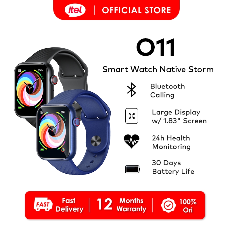 itel O11 Smart Watch Quby Edition | 1.83"Screen | Health Monitor ...