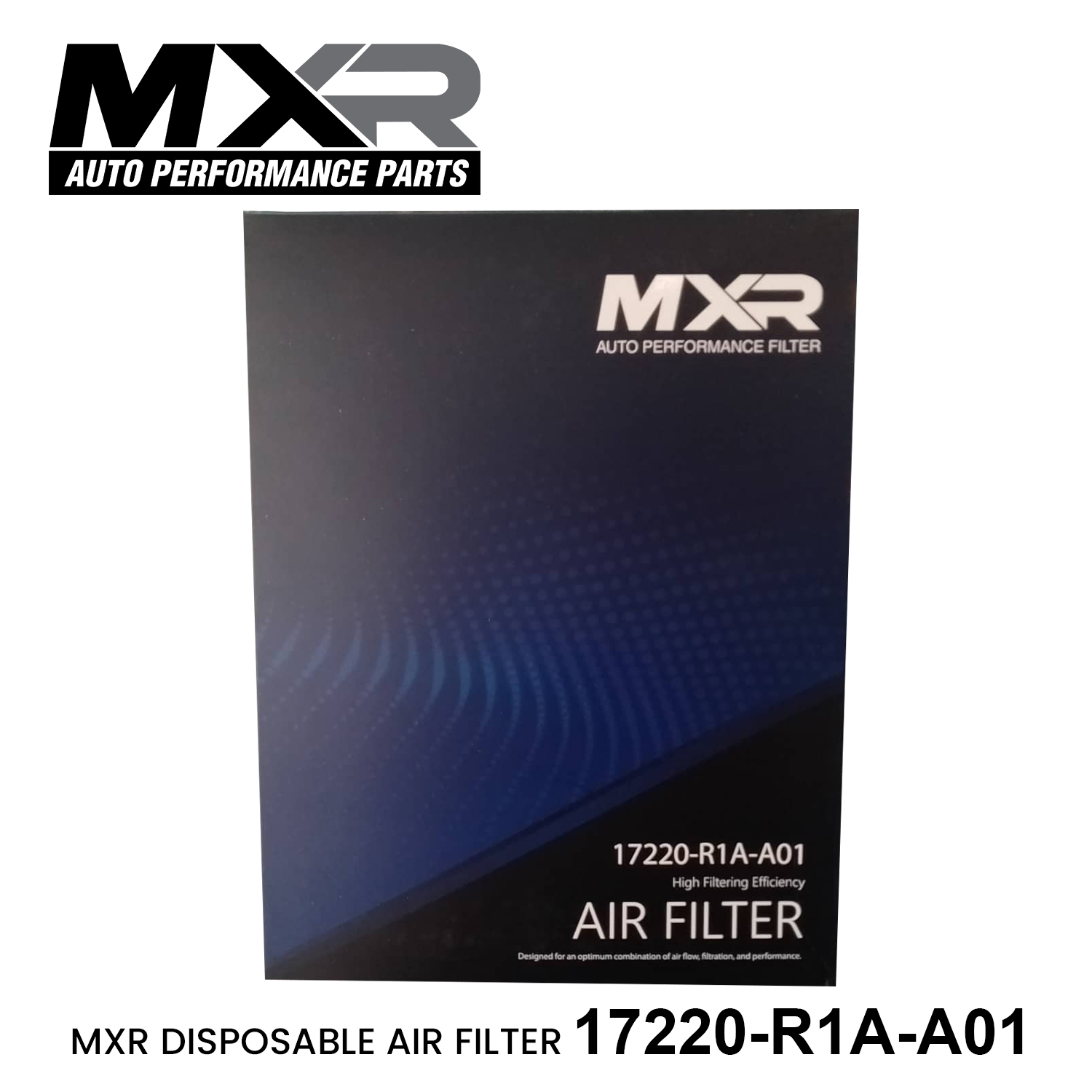 MXR DISPOSABLE AIR FILTER (17220-R1A-A01) FOR HONDA CIVIC F B 9TH GEN ...