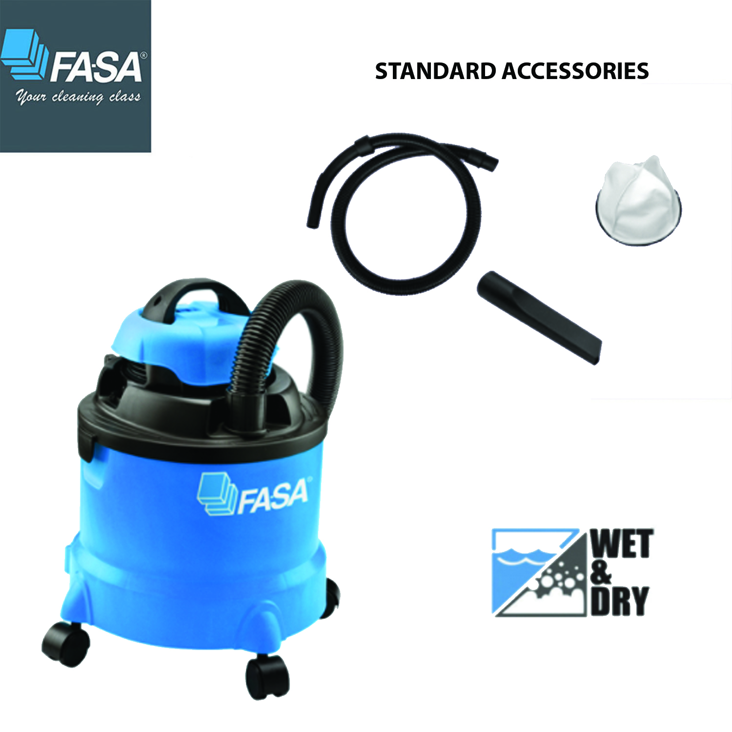 FASA Wet & Dry Vacuum Cleaner FVC12PT | Lazada PH