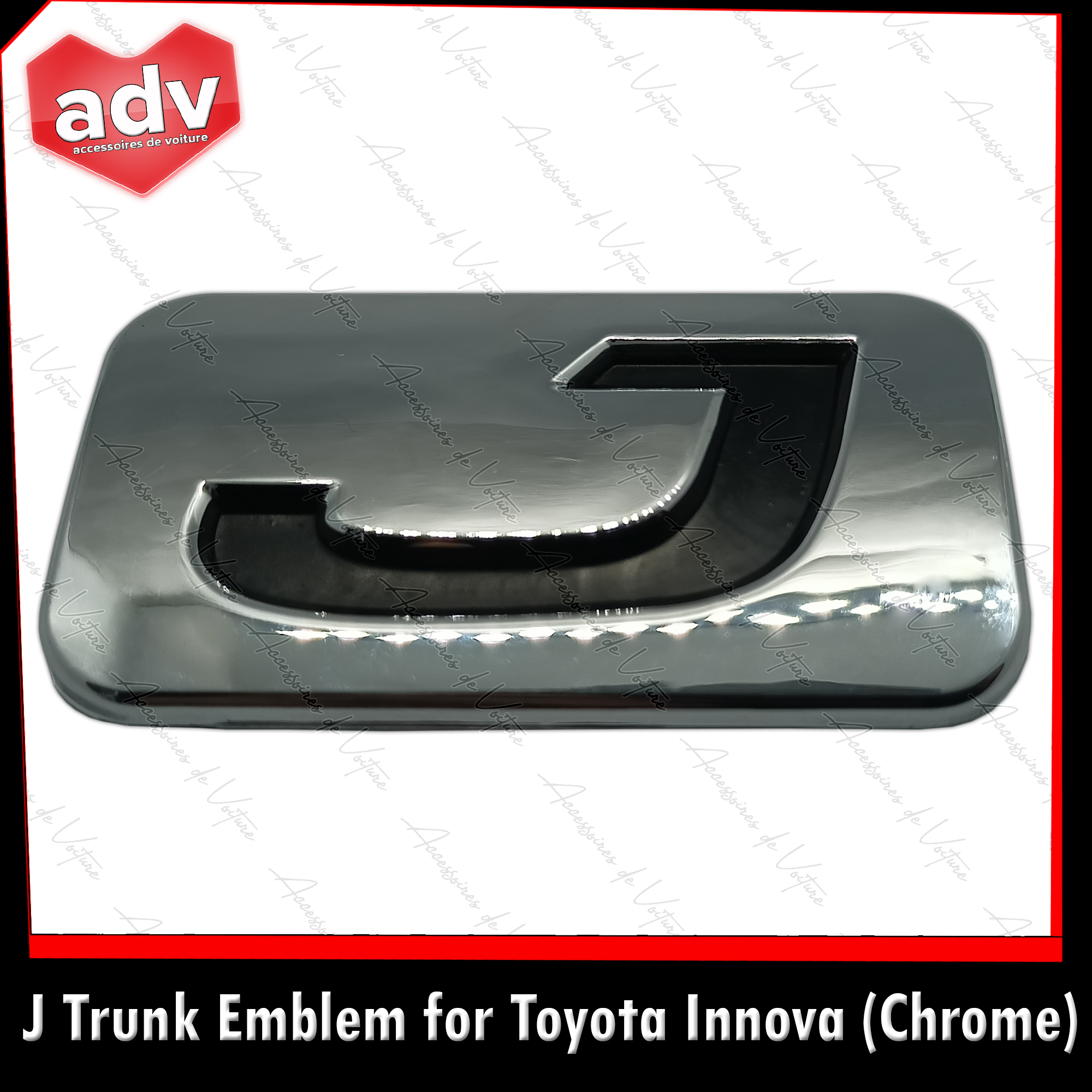 J Trunk Emblem for Toyota Innova (Chrome) | Lazada PH