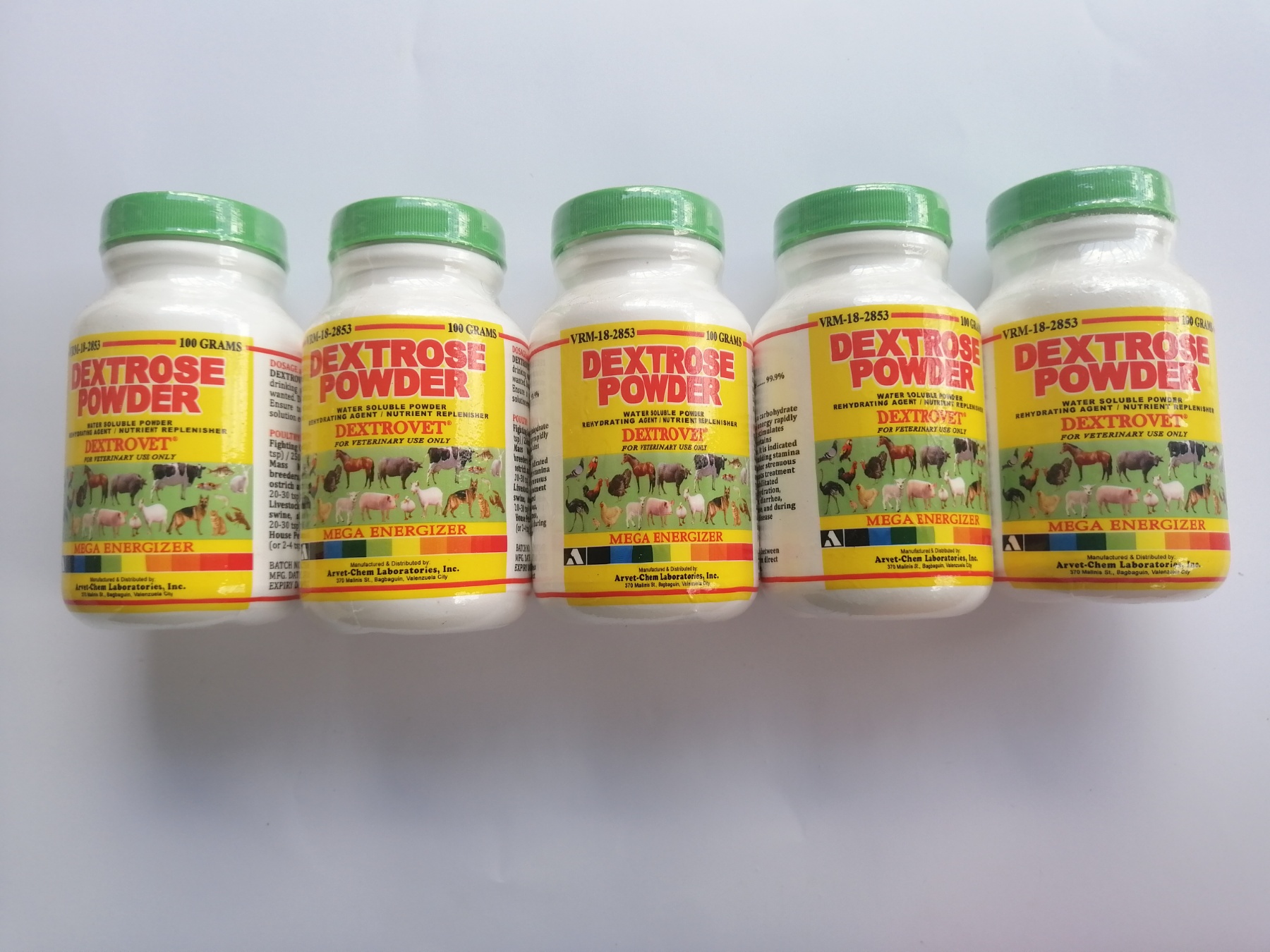 [VETKLIX] DEXTROSE POWDER (DEXTROVET) 100g / For Pets, Livestock ...