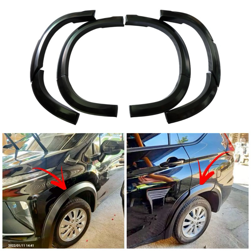 Mitsubishi Xpander GLS GLX Cross 2017 to 2022 Slim Fender Flare Made in ...