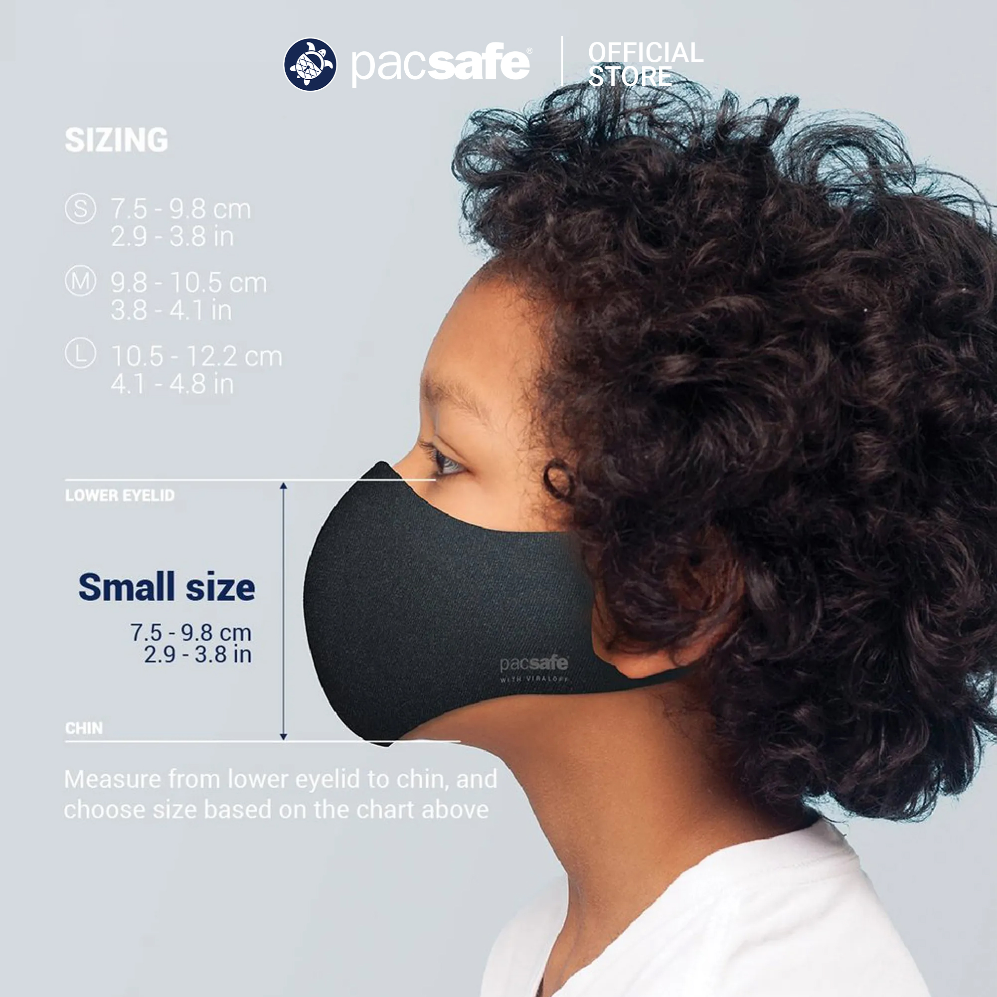 Pacsafe Sanitation Viral Off Face Mask | Lazada PH