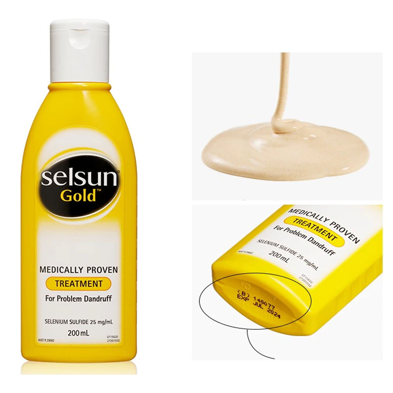 Selsun Blue/Green/Gold/violet Anti Dandruff Shampoo 200ml | Lazada PH