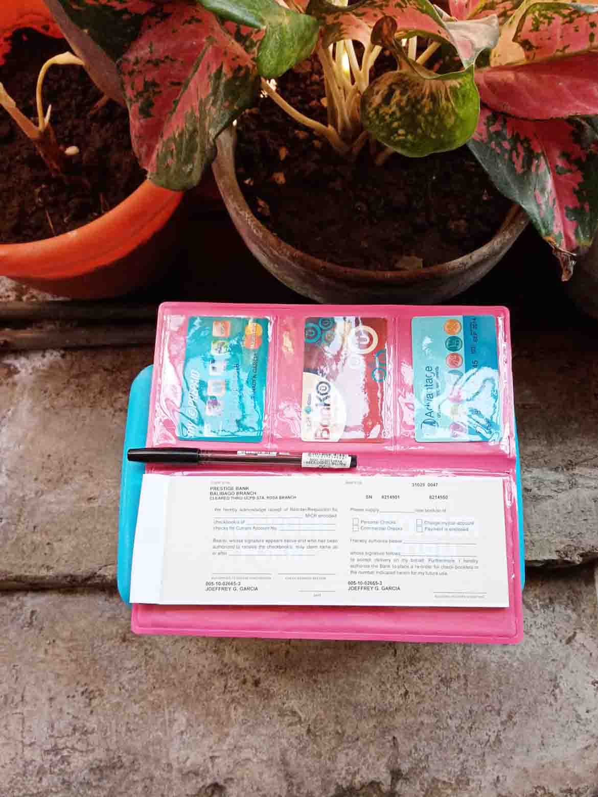 Checkbook holder/ Checkbook wallet/ check book cover/ check book holder ...