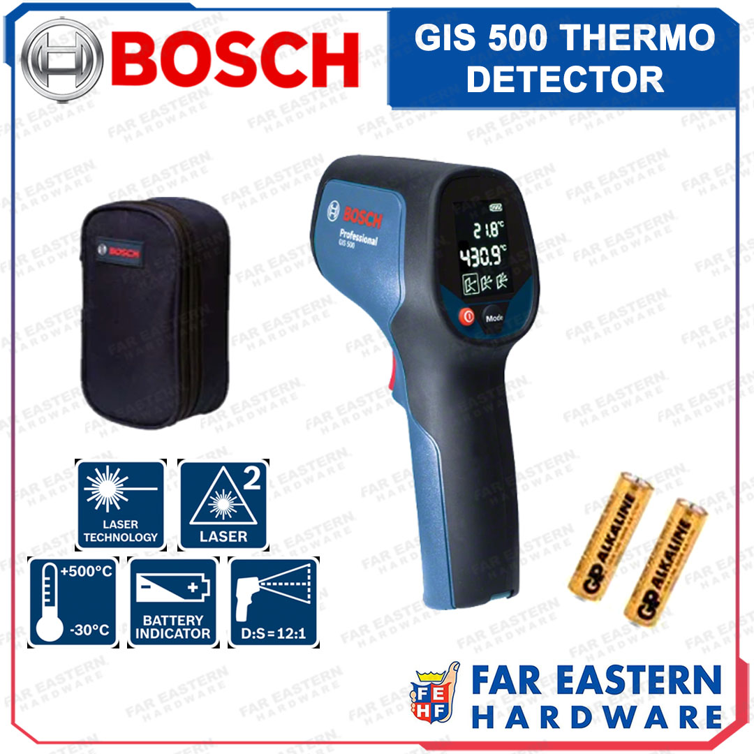 BOSCH GIS 500 Thermometer Thermo Detector Scanner RBMT | Lazada PH