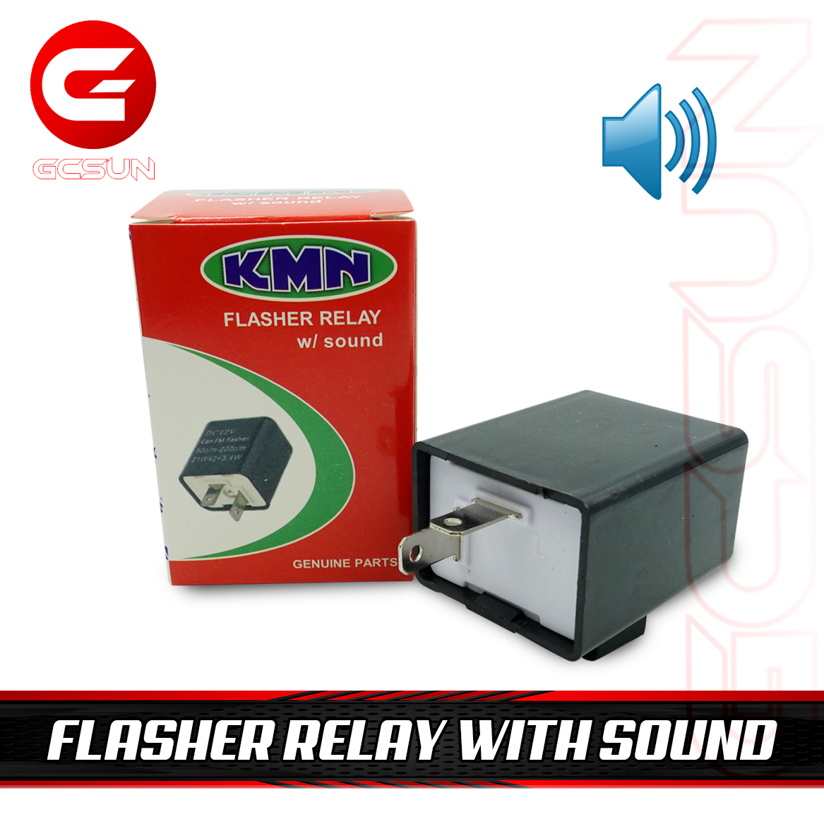 FLASHER RELAY WITH SOUND HAZARD SWICH-GCSUN | Lazada PH