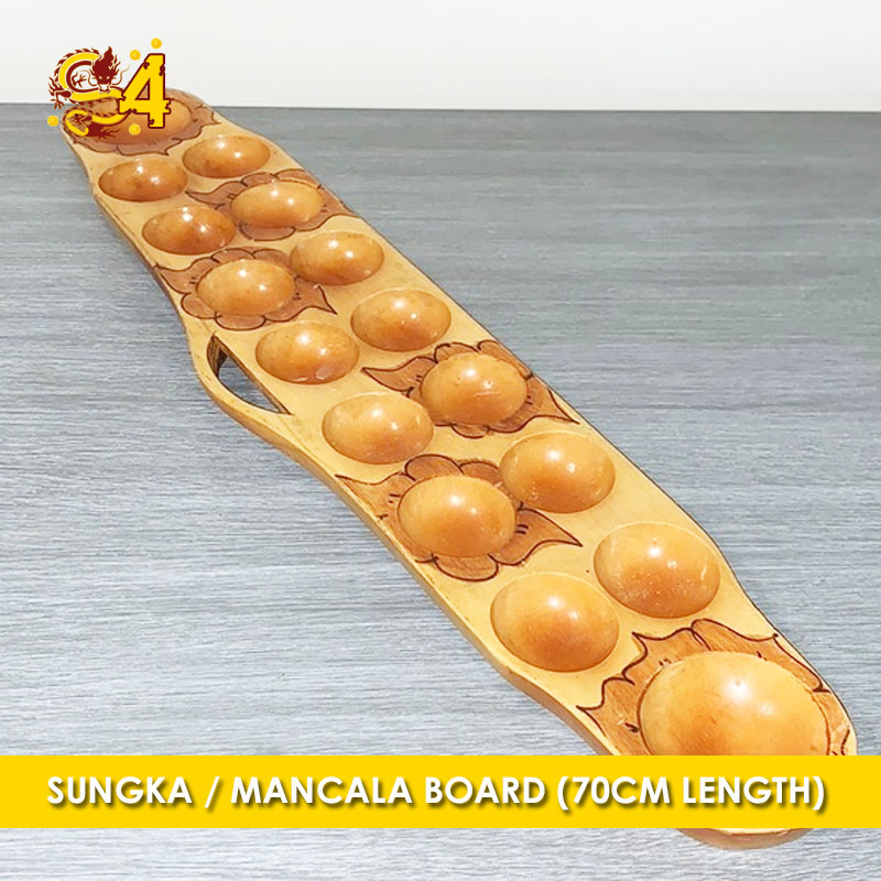 Local Philippine Made Filipino Traditional Sungka Mancala Board Game ...