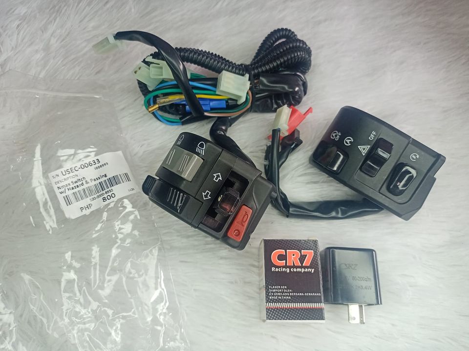 YAMAHA NMAX V2 V1 AEROX V2 SWITCH HANDLEBAR OEM ORIG Left and Right ...