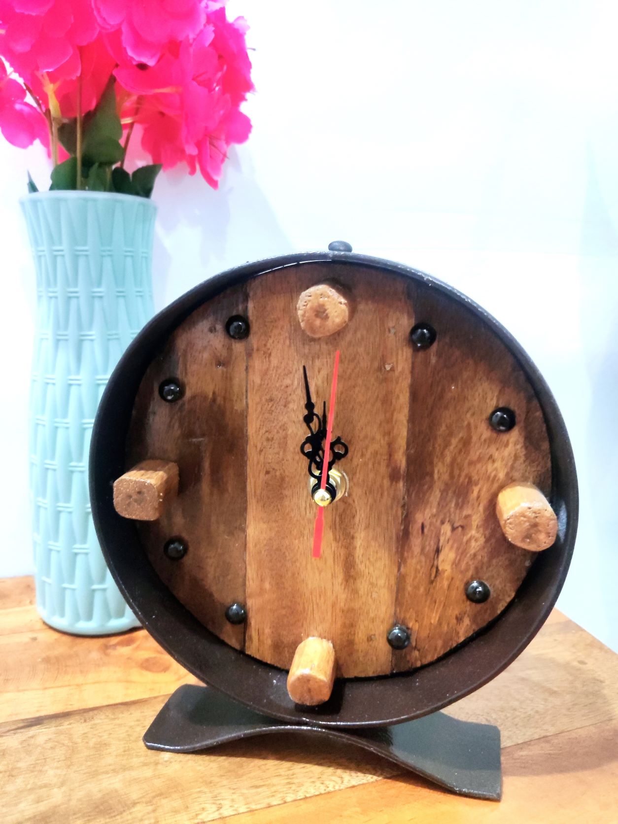 Solid Wood Round Clock/Table Clock | Lazada PH