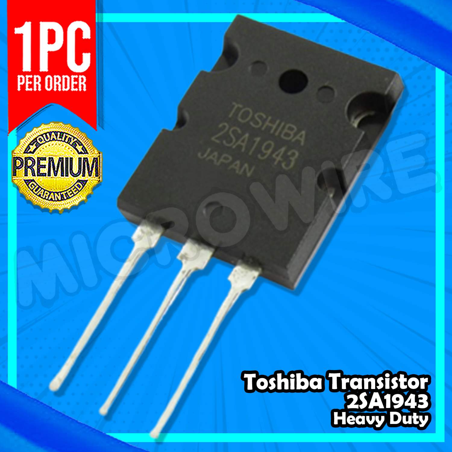 Transistor 2SA1943 Heavy Duty (TOSHIBA) | Lazada PH