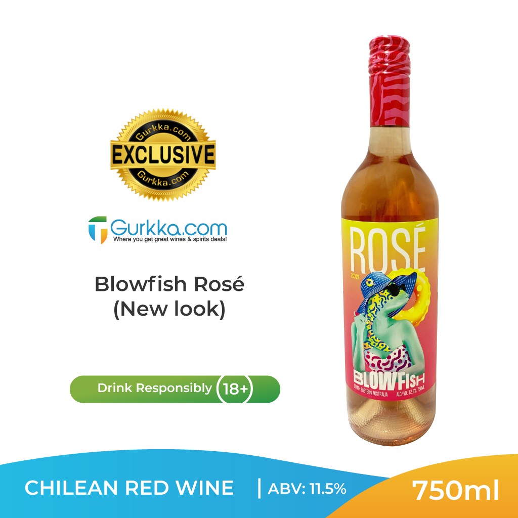 Blowfish Rose 750ml (New Look) | Lazada PH