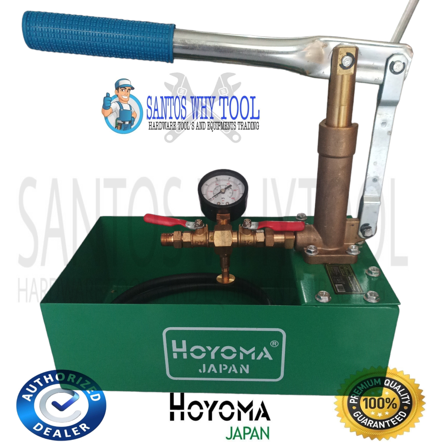 Hoyoma Japan 4.5Liters Manual Metal Hand Test Pump (HT-MHTP60) | Lazada PH