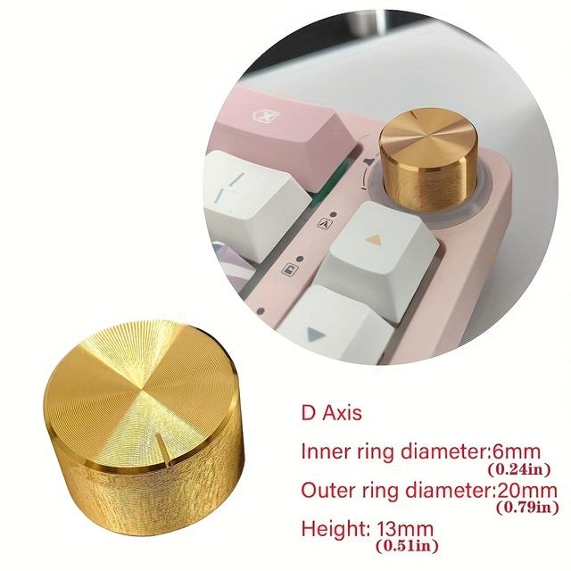 20mm Mechanical Keyboard Knob Volume Control Rotary Key Cap For Tuning ...