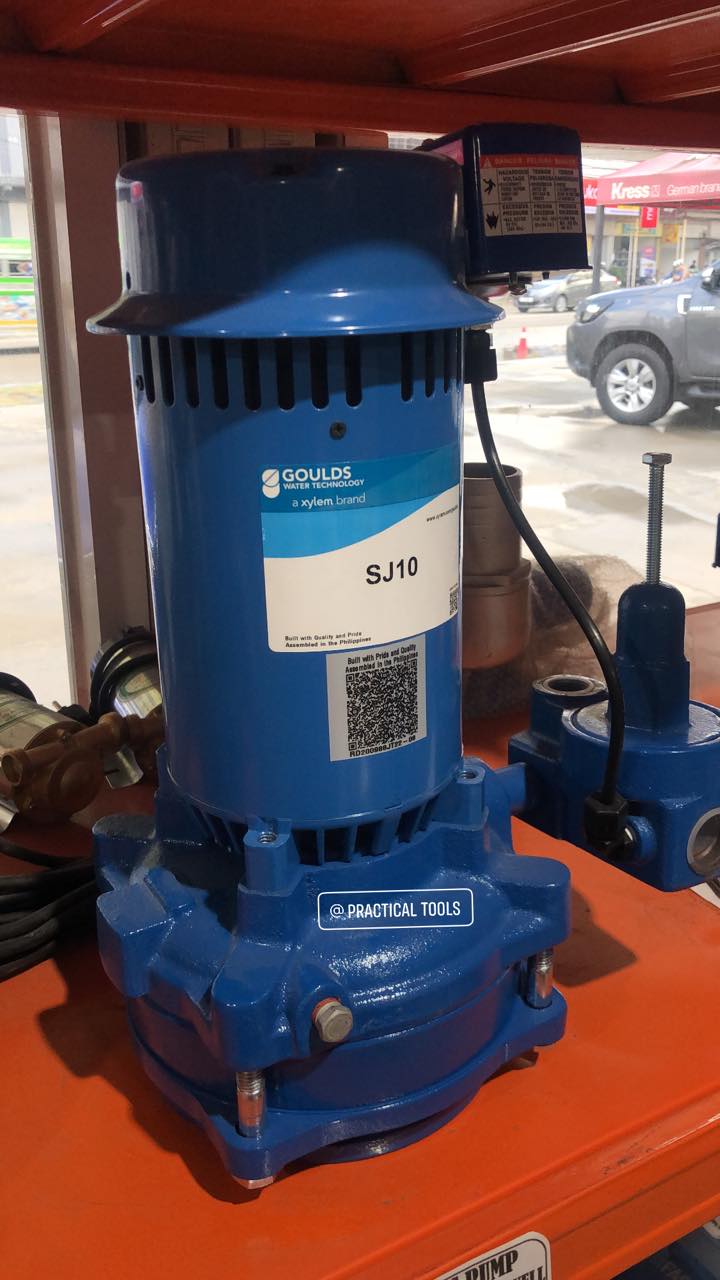 Goulds Vertical Deep Well Jet Pump SJ Series 1HP, 1.5HP & 2HP with ...