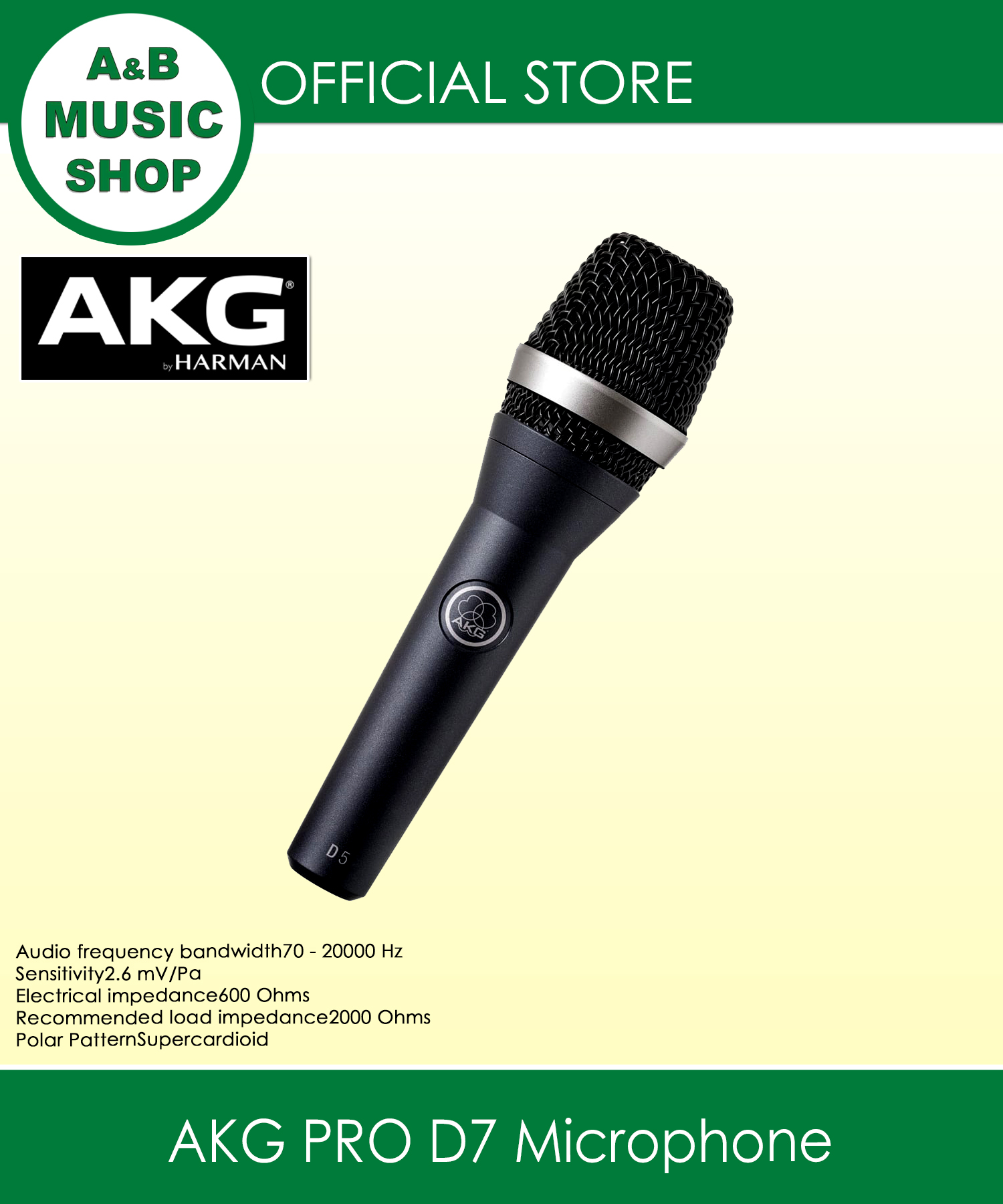 AKG PRO D7 Microphone | Lazada PH