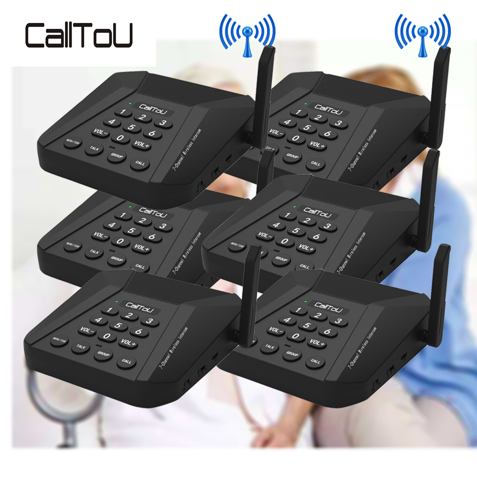 Calltou Intercom For The House Home Intercom System Battery Powered 21 ...