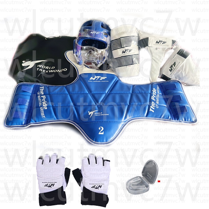 Taekwondo Training Equipment Protective Gear Set Taekwondo Sparring ...