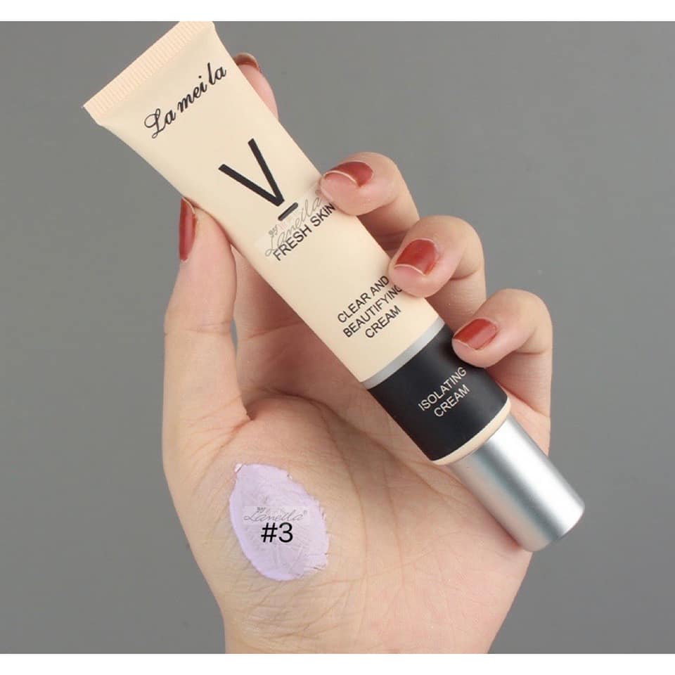 Lameila Facial Concealer Cream Makeup Primer Invisible Pore & Wrinkle ...