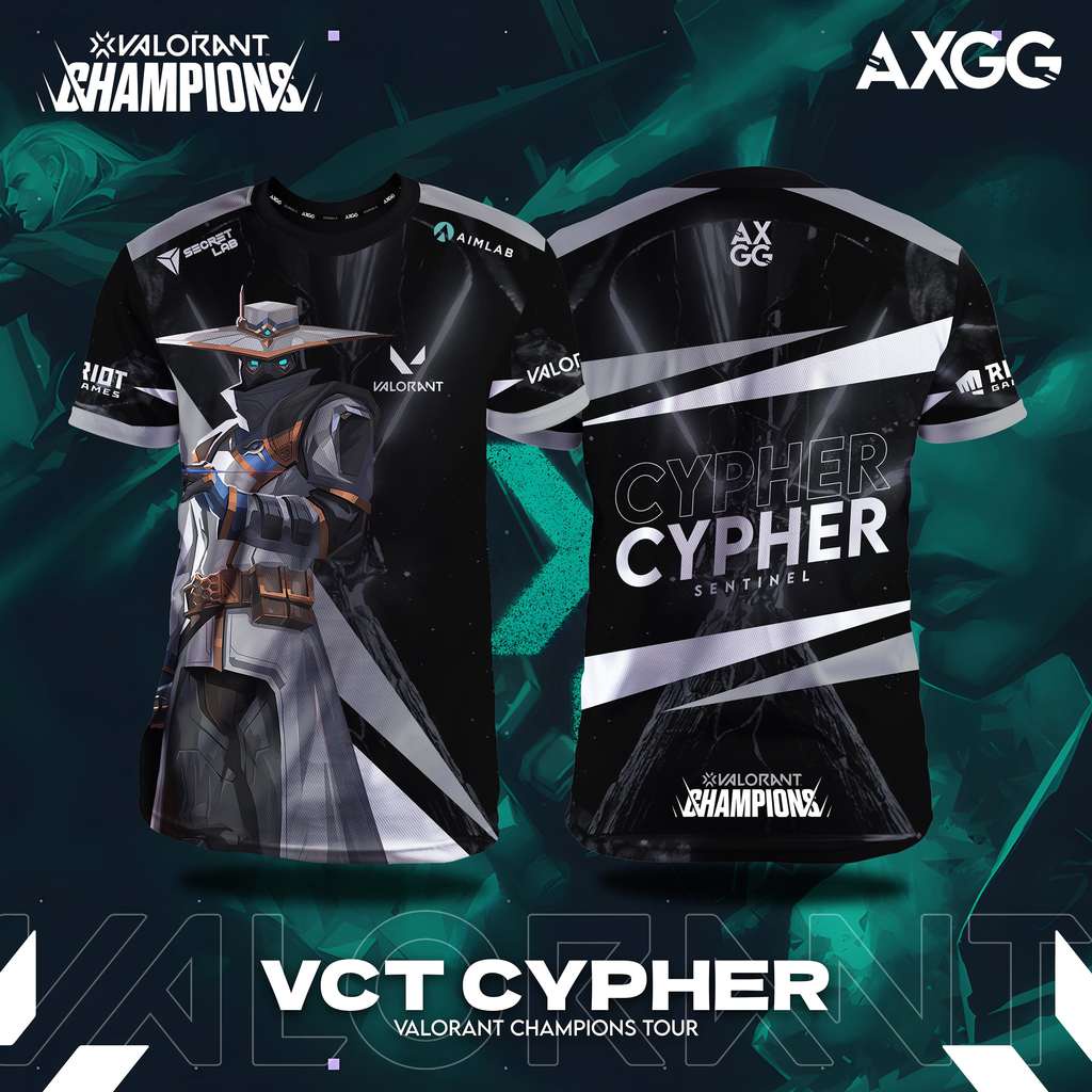 AXGG ' Valorant VCT ' Gaming Shirt | Lazada.co.th