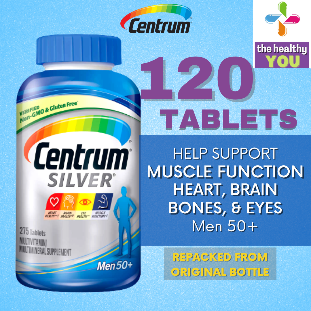 120 Tablets- Centrum Silver Men 50+ | Lazada PH