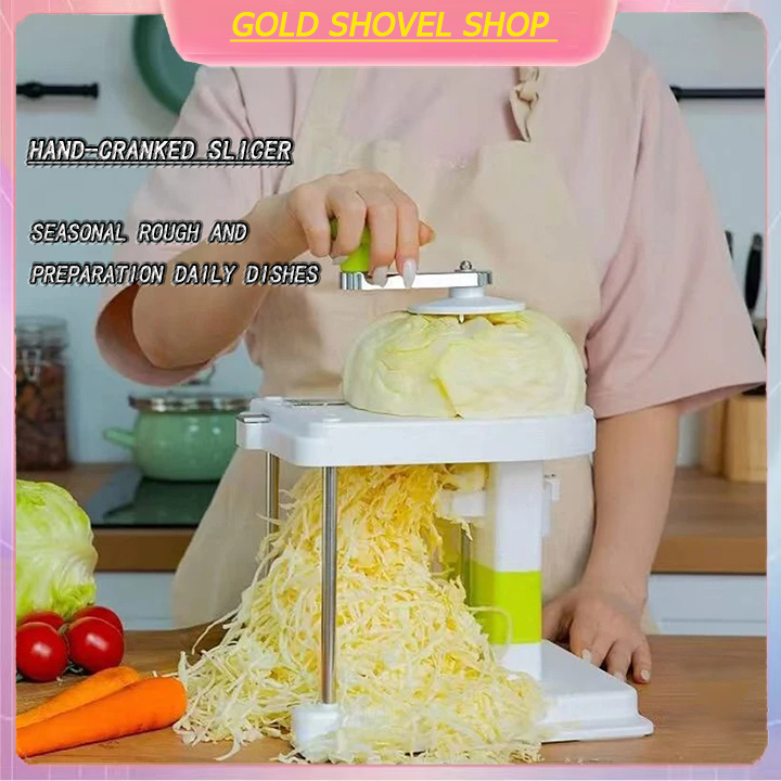 Multi-function hand-operated Blades Shredder Kitchen Tool Vegetable ...