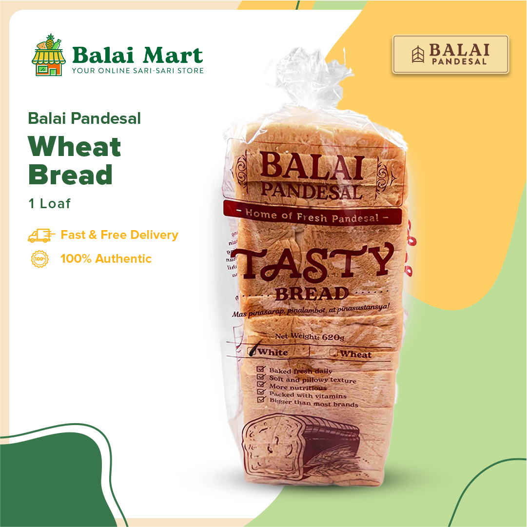 Balai Pandesal Wheat Bread 1 Loaf - Fresh Breads & Pastries | Lazada PH