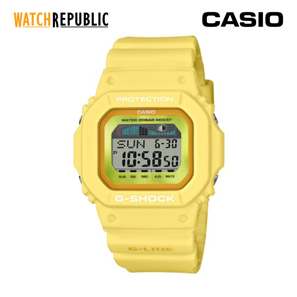 Casio G-Shock Yellow Resin Digital Watch For Men CGLX-5600RT-9DR | Lazada PH