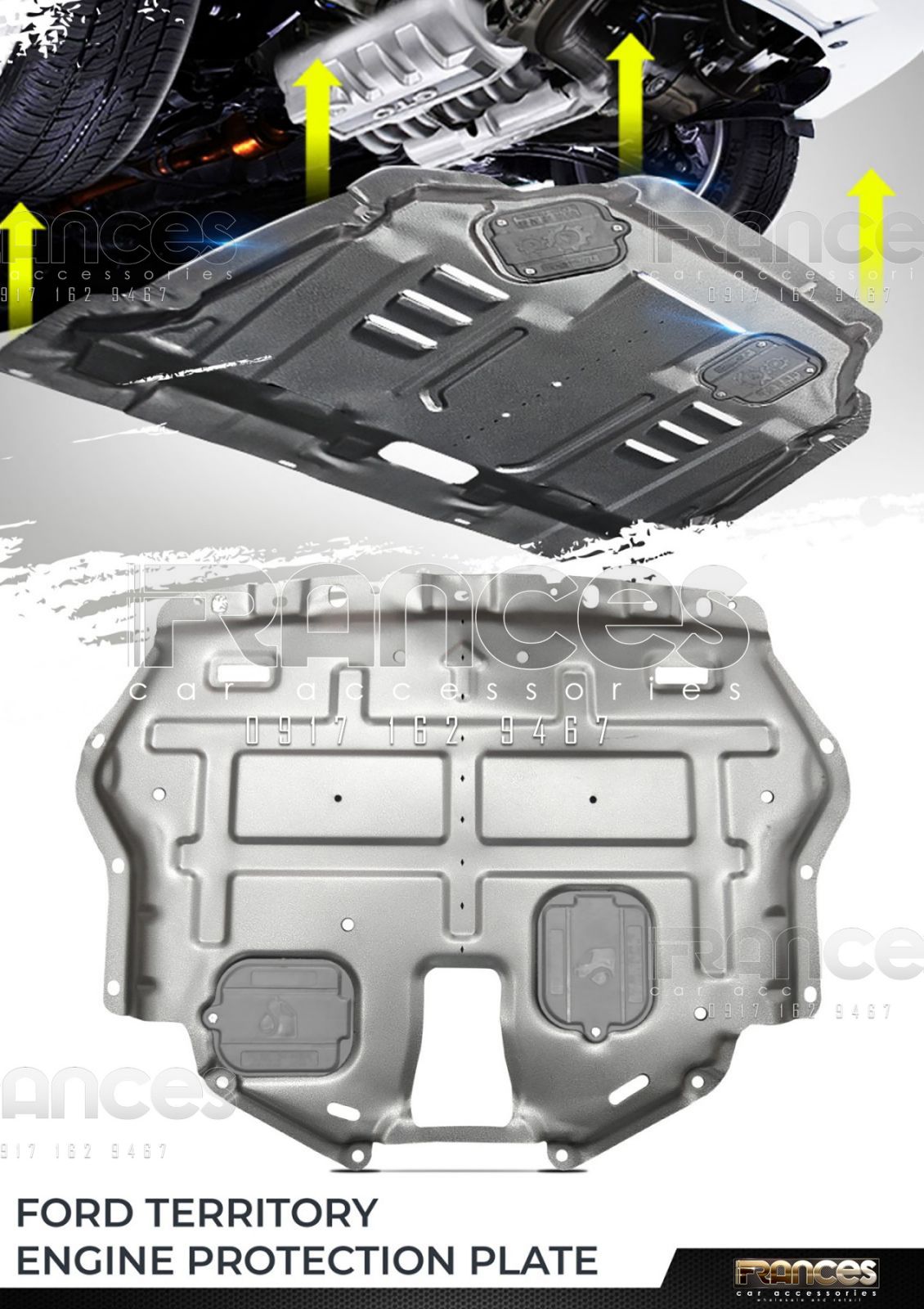 Ford Territory 1st Gen 2020-2023 Oem Engine Protector / skid plate ...