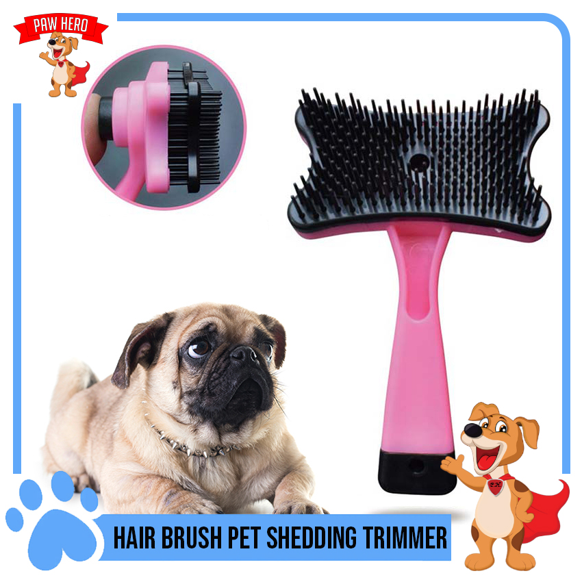 PAW HERO Pet Dog Cat Hair Fur Shedding Trimmer Rake Professional Comb ...