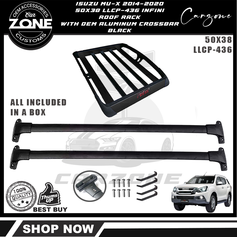 Isuzu Mu-x / Mux 2014-2020 LLCP-436 INFINI 50x38 Roof Rack / Roofrack Top Load / Topload Basket ...