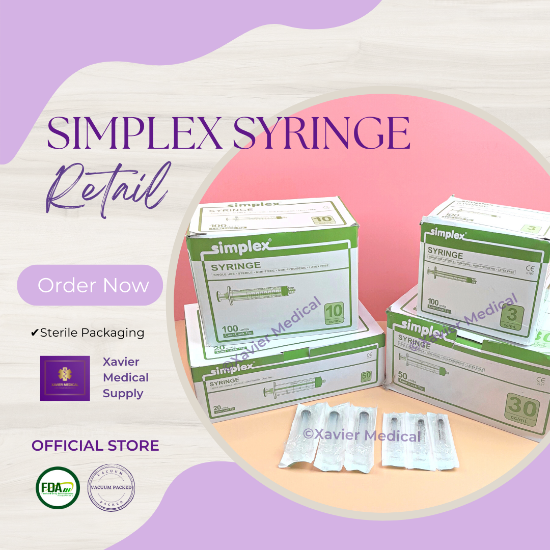 SIMPLEX Syringe Retail (Sold per Box) | Lazada PH