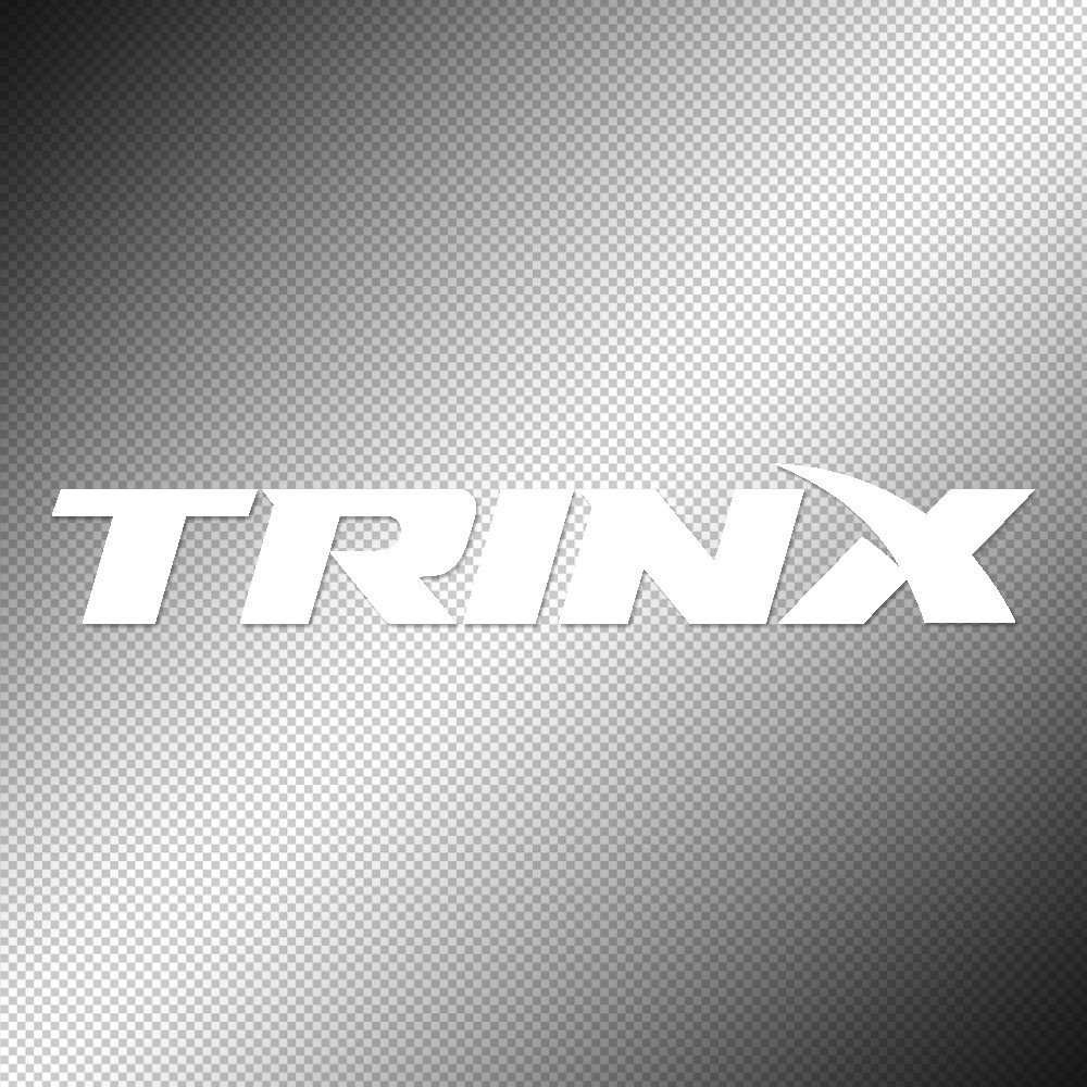 Stickers | (2) Trinx Bikes | Weather Proof Die-cut Decals | Logo | 6 ...