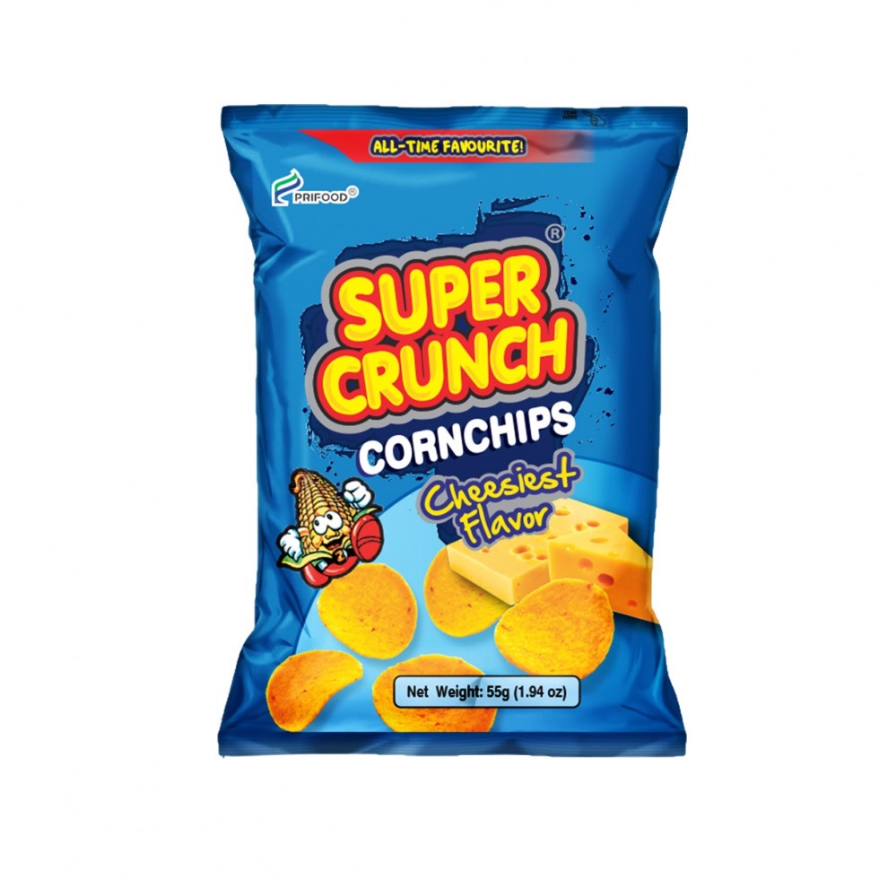 Super Crunch Cornchips Cheese 55g | Lazada PH
